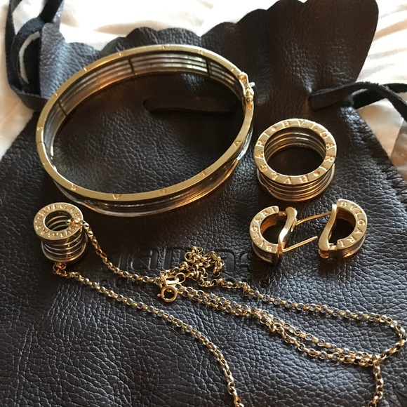 BVLGARI | Jewelry | Bulgari Set 8k Solid Gold | Poshmark